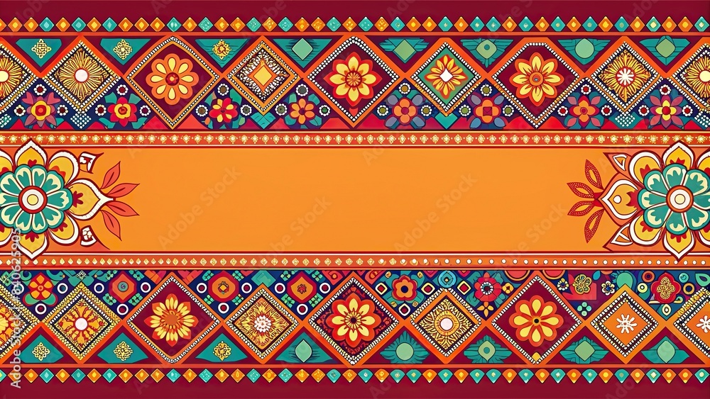 of a vibrant banner design for Asian American and Pacific Islander ...