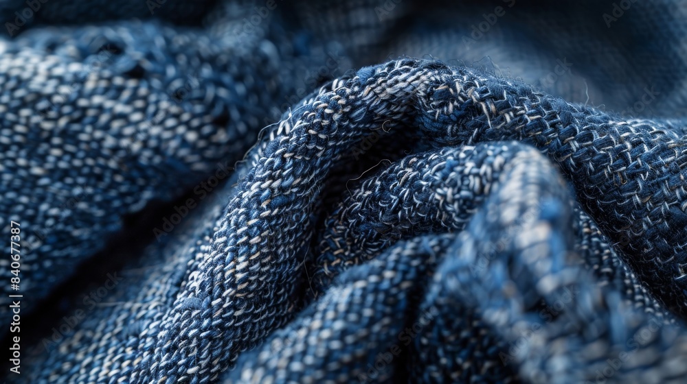 Small intricate loops of thread create a delicate knotted texture ...