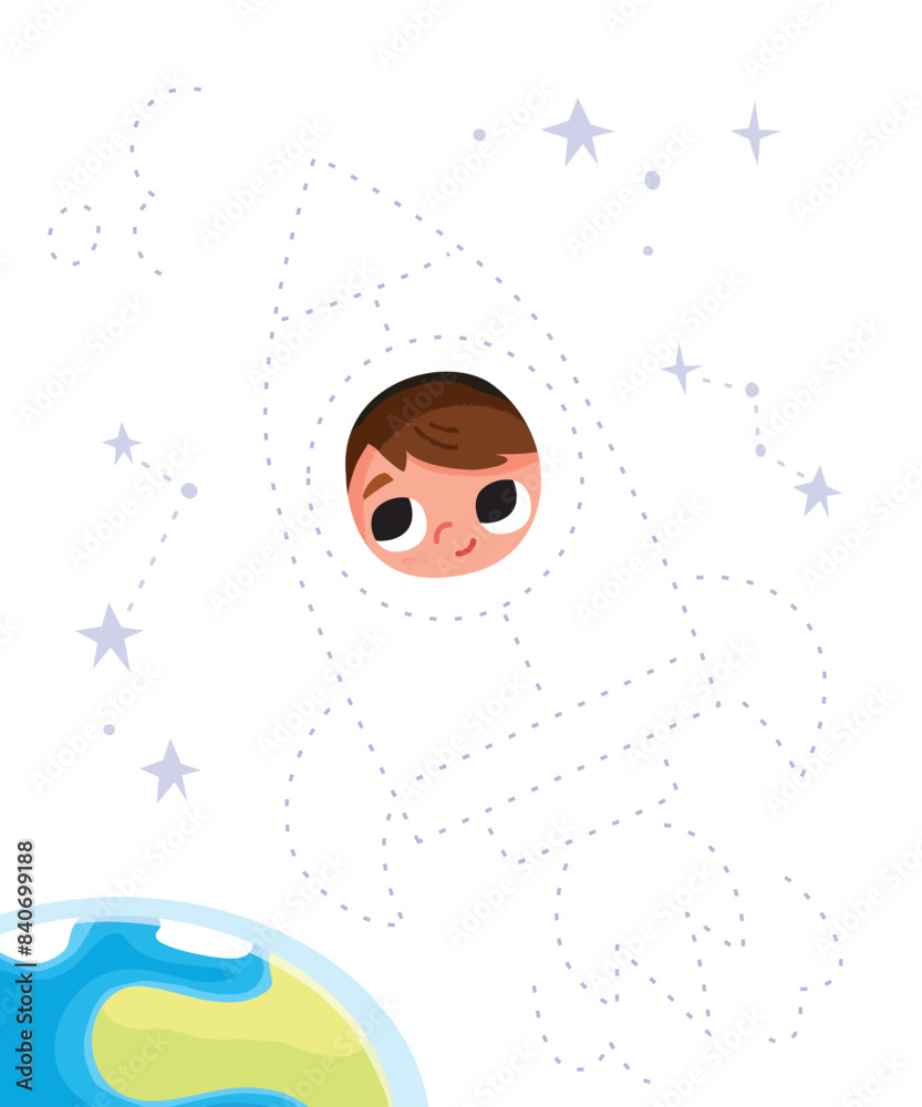 Game dot to dot. Connect the dots children educational drawing game ...