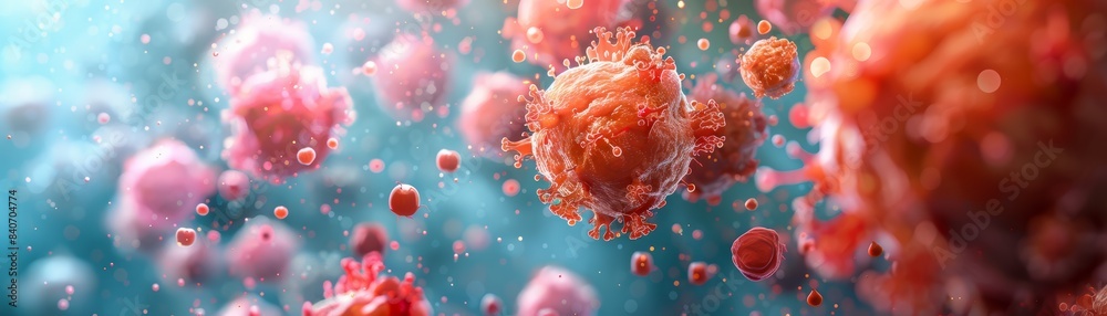 An educational illustration detailing the mechanisms of chemotherapy in ...