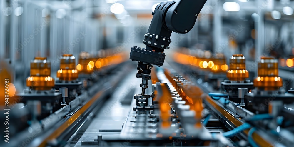 Automating assembly line in manufacturing facility using robotic arm ... Automating assembly line in manufacturing facility using robotic arm ...