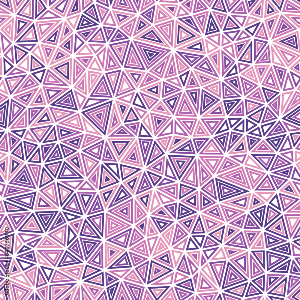 Geometric Template Background Multiple Repeated Inner Triangles Compact Triangles Size