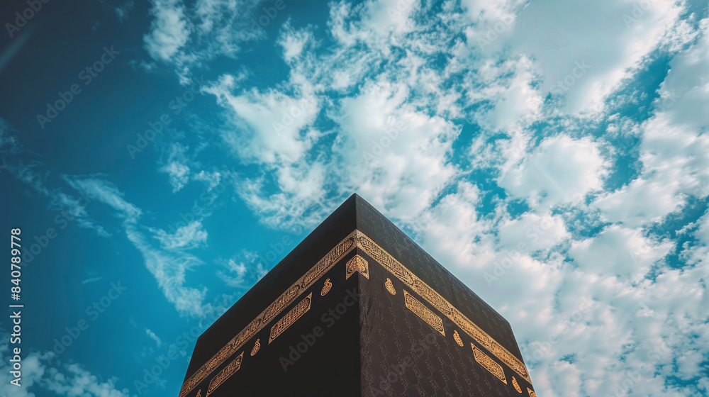 kaaba in mecca with sky background, beautiful sky, mobile wallpaper ...