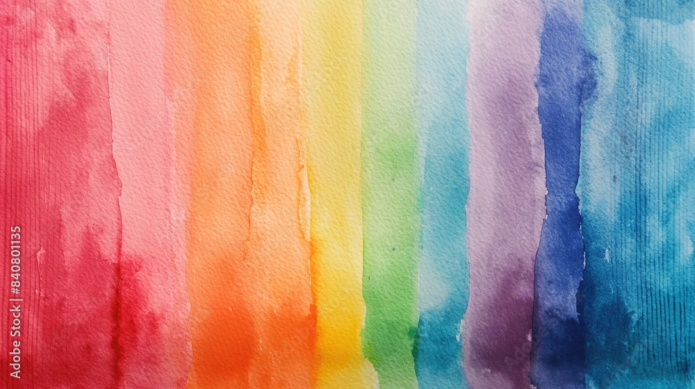 colorful rainbow watercolor paper texture, background for overlay Stock ...
