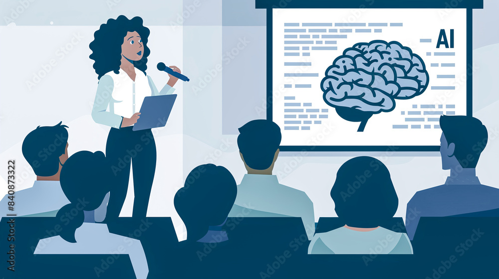 Interactive AI Education Engaging Presentation on Artificial ...