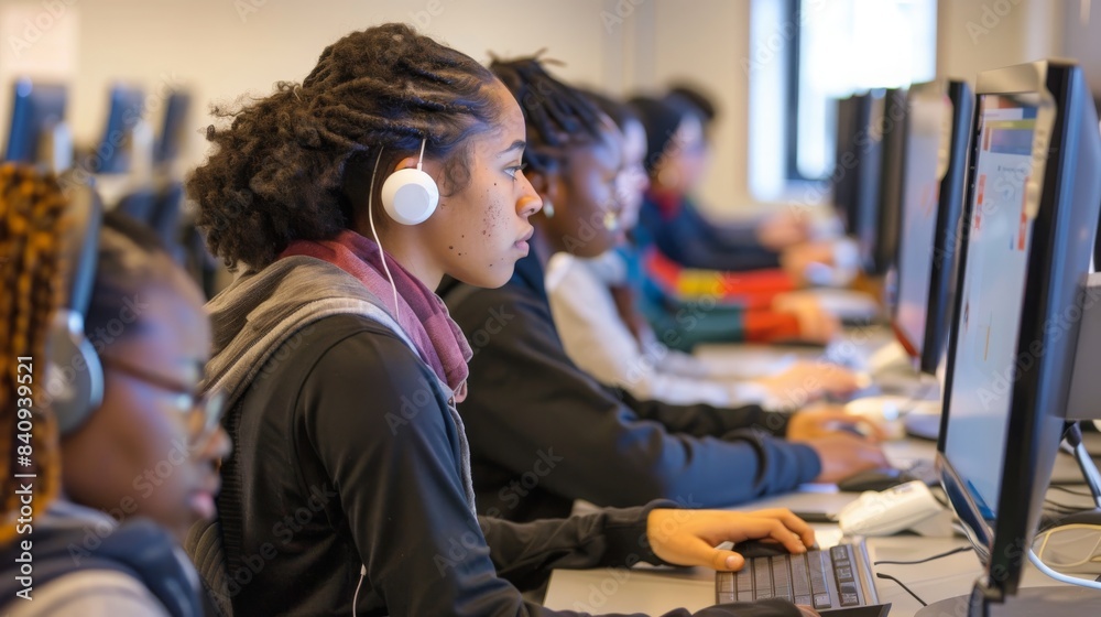 Engaged Students Participating in Online Learning Classrooms Using ...