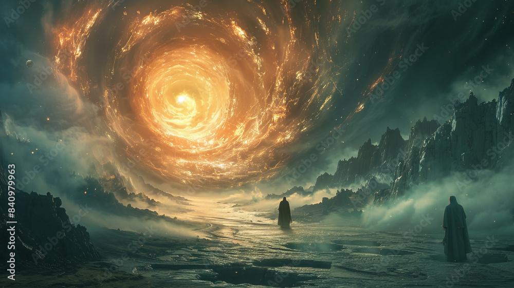 Time-travel theme, focusing on the most emblematic moments in Earth s ...