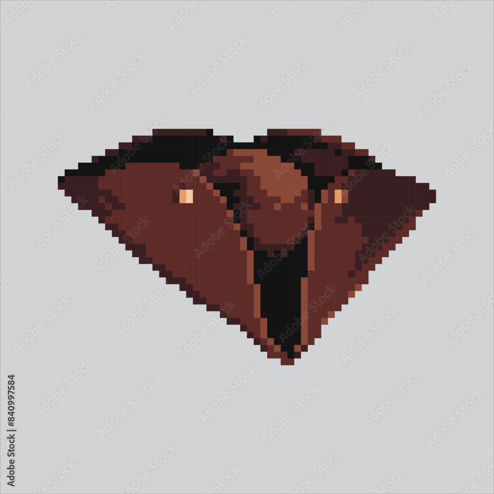 Pixel art illustration Pirate Hat. Pixelated Pirate Hat. Pirate Hat ...