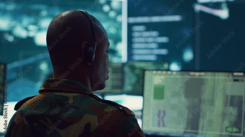 Army personnel applying national safety protocols by verifying all ...