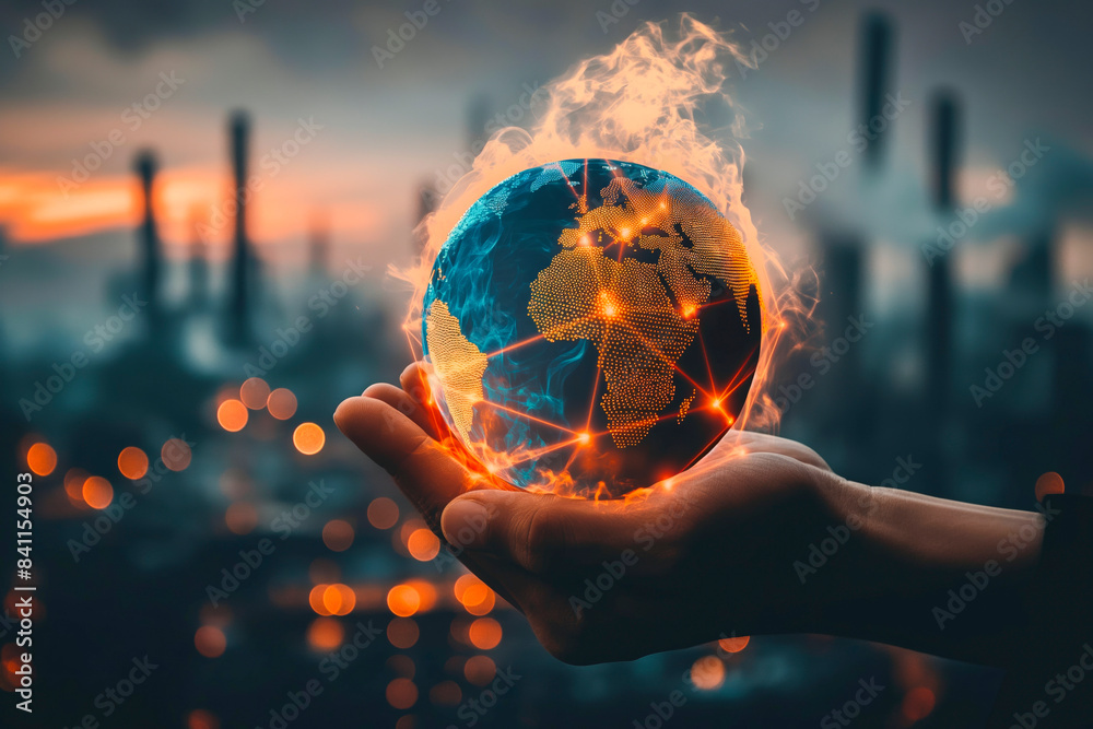 CO2 emission reduction to stop global warming problem and reduce ...