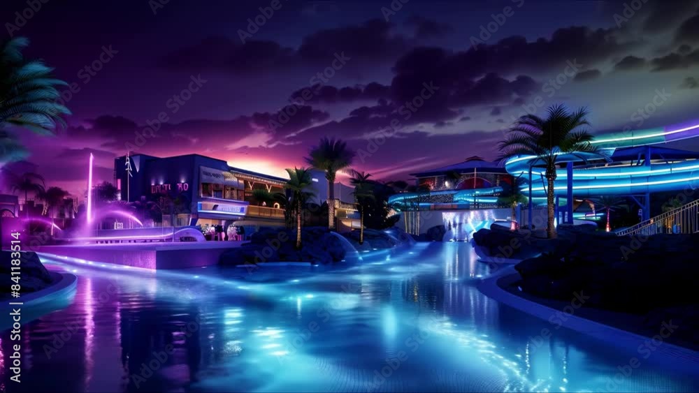 Capturing the Energy and Excitement of a Sprawling Water Theme Park ...