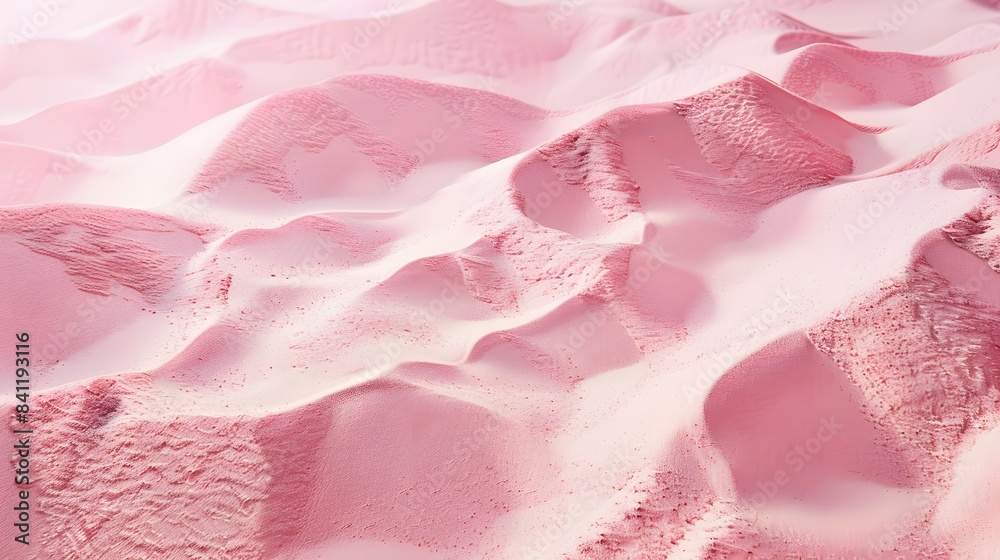 Pink sandy beach or desert sand dunes pastel color texture. Boho chic ...