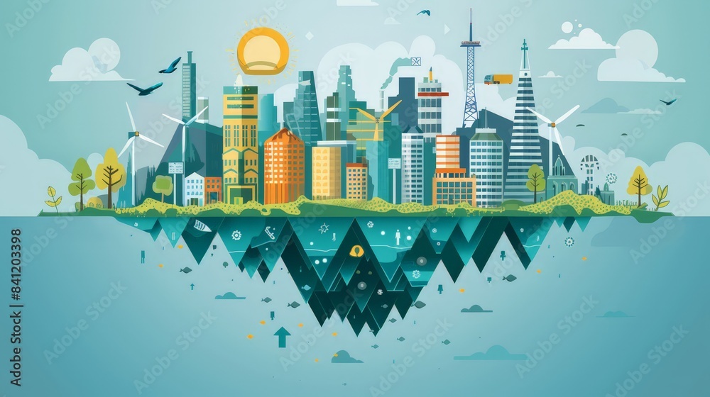 Create an infographic on the impact of climate change on construction ...