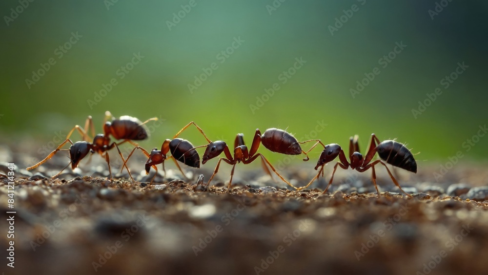 Foto de The Complex Interactions Between Different Species of Ants in ...