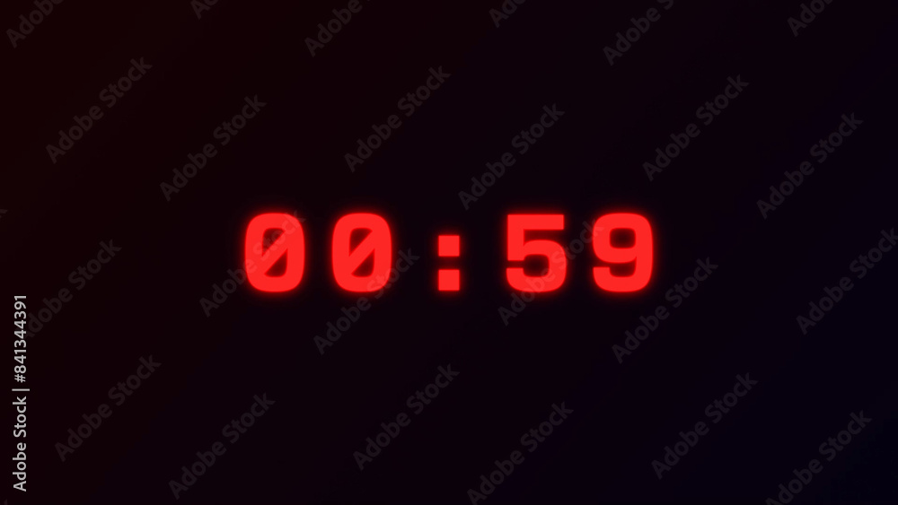 Countdown Timer Background 4K 1:1 16:9 9:16 Stock Template | Adobe Stock