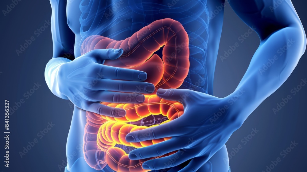 Irritable bowel syndrome IBS. A common condition that affects the ...