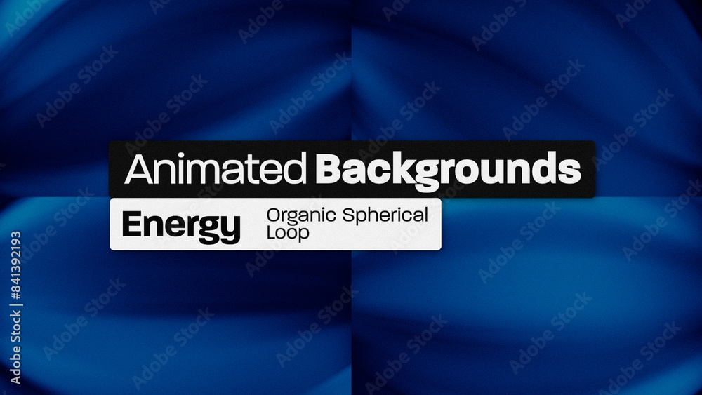 Energy Spherical Organic Animated Backgrounds 066 Stock Template ...