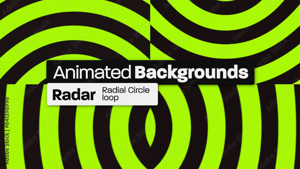 Flat Radial Loop Animated Backgrounds 186 Stock Template | Adobe Stock