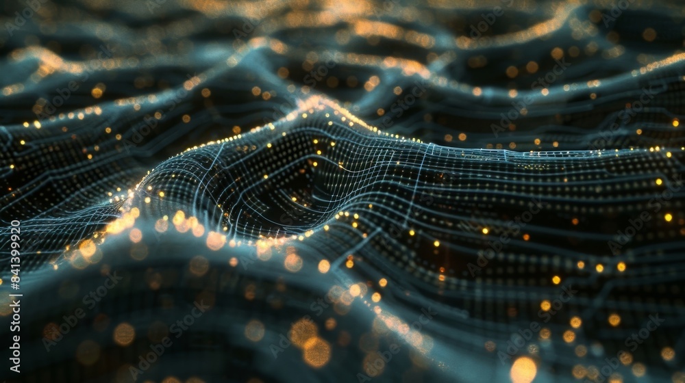 As the neural network progresses through the layers of data new ...