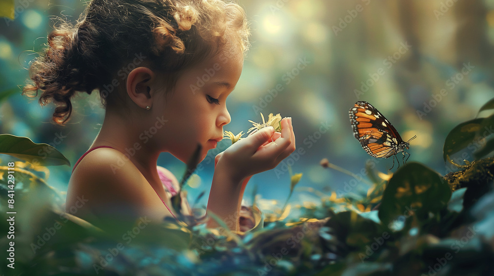 Foto de MAKE AN image that represents children and the love for nature ...