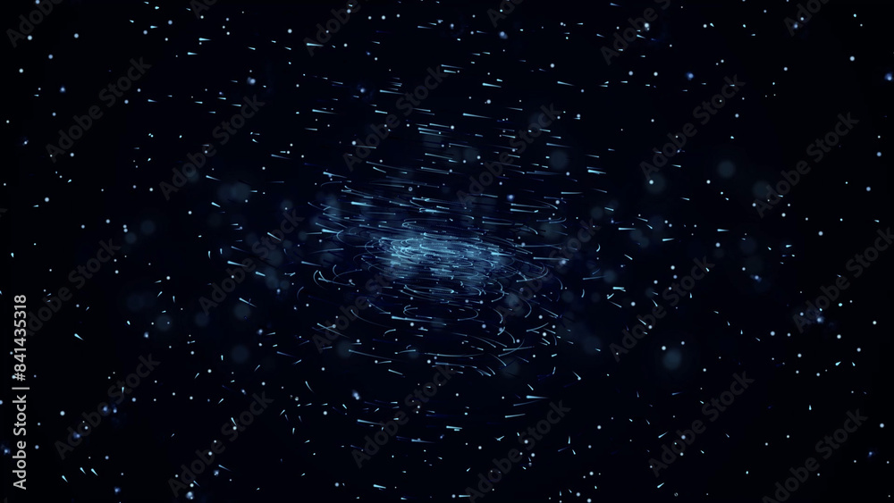 Stars Spinning in Galaxy Loop Background 4K 1:1 16:9 9:16 Stock ...
