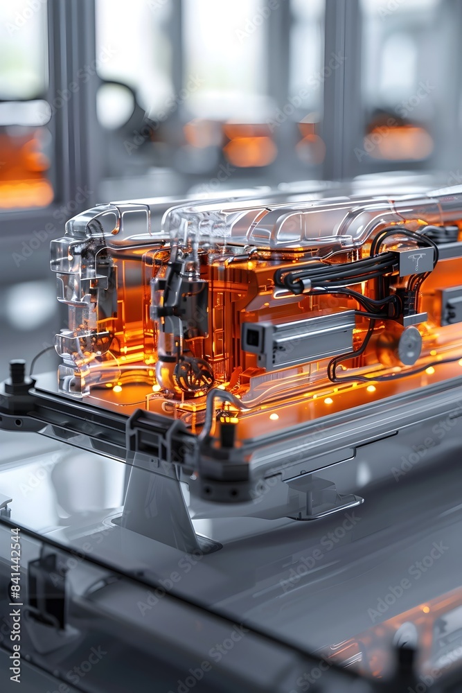 Electric Vehicle Battery Pack with Advanced Solid-State Cell Technology ...