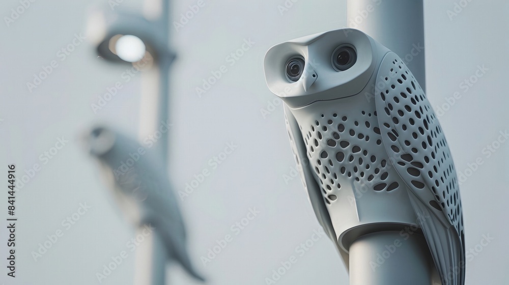 Futuristic Surveillance System with LIDAR Sensor and Dual White ...