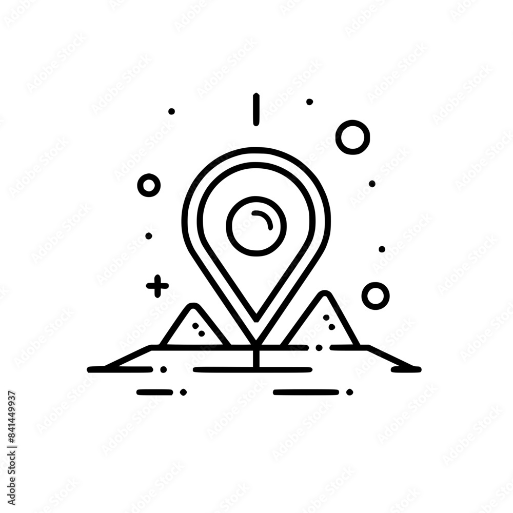 Vetor de Map icon, direction icon, location icon, pin icon, pointer ...