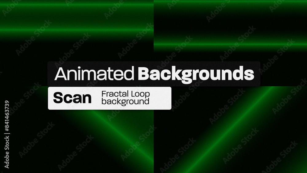 Scan Fractal Animated Backgrounds 041 Stock Template | Adobe Stock