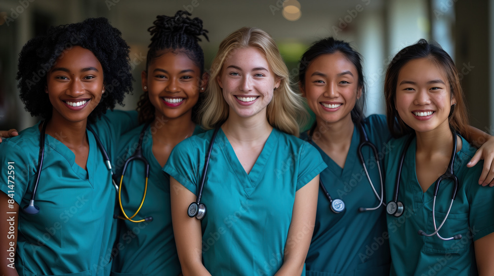 Diversity in Medicine: Young Medical Students of Various Ethnicities in ...
