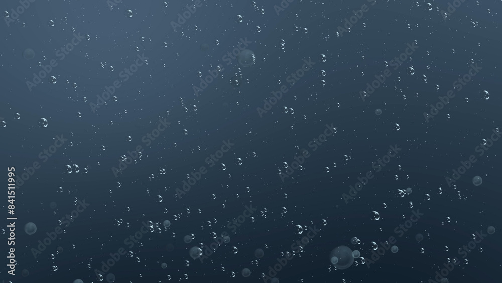 Underwater Rising Bubbles Loop Background 4K 1:1 16:9 9:16 Stock Template | Adobe Stock