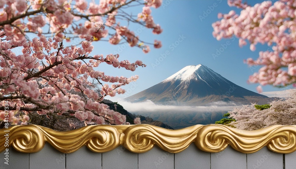 Sakura Serenity: Transformative Volumetric Stucco Molding Amidst ...