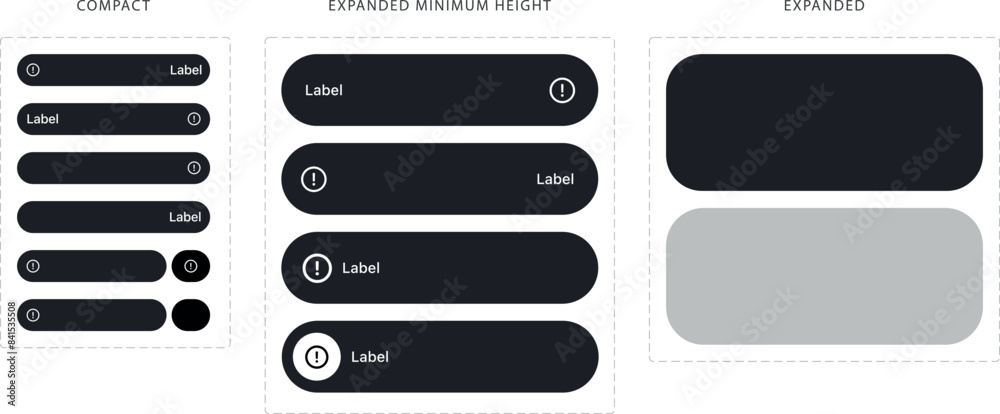 Live Activity Components for responsive UI UX design for Mobile app and ...