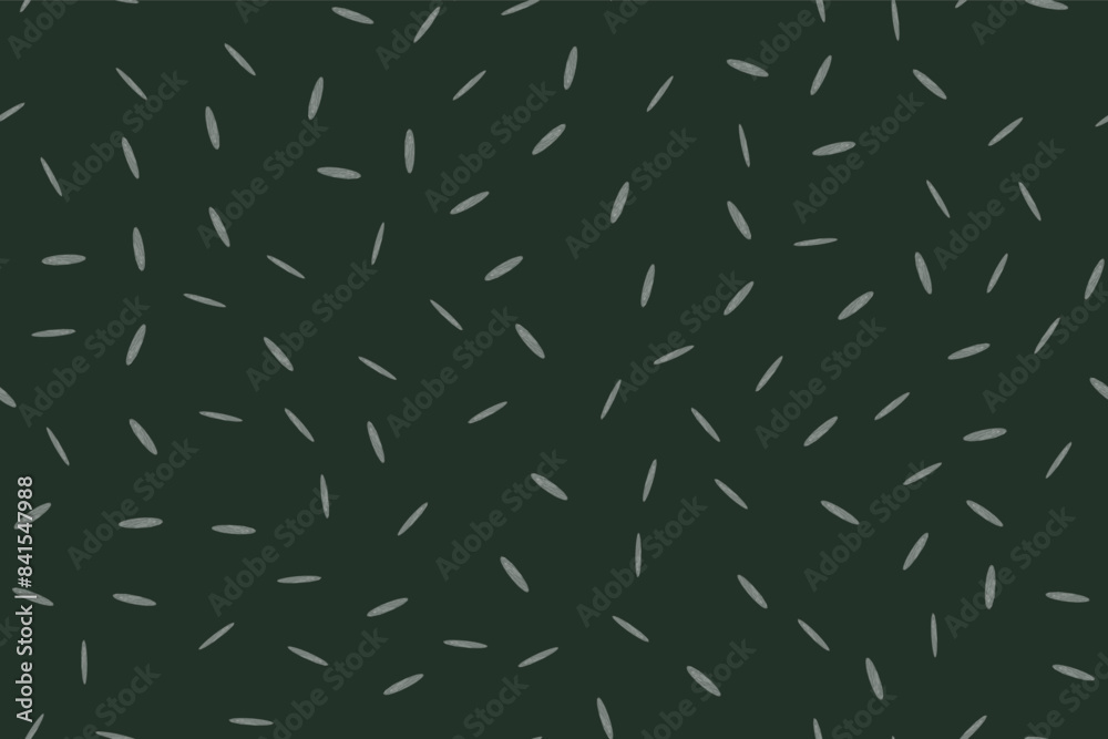 Rice Abstract Grain. Rice Grain Illustration. White Hand Chinese Stamp ...