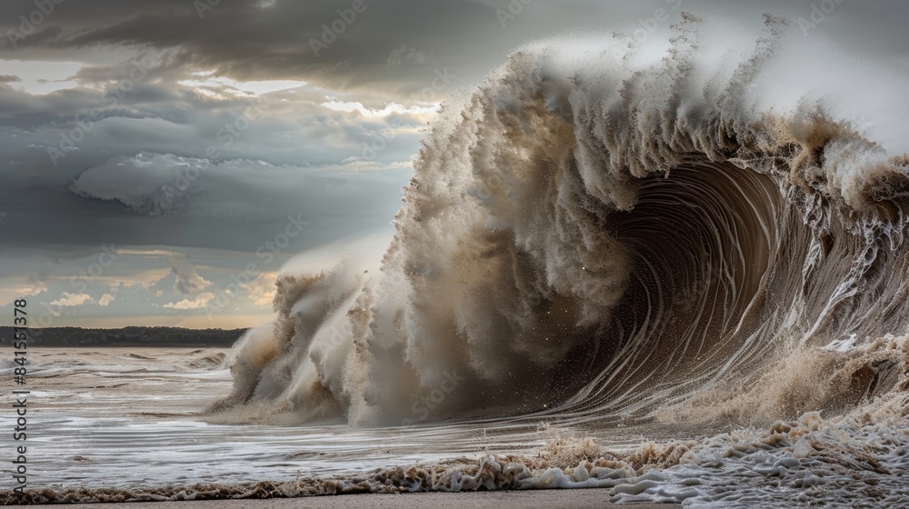 The tidal bore never fails to impress with its colossal size and ...
