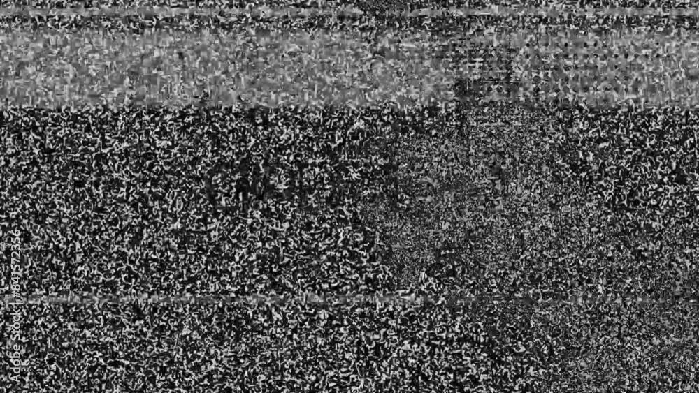 Old TV monitor texture, noise background, video effect, filter, black ...