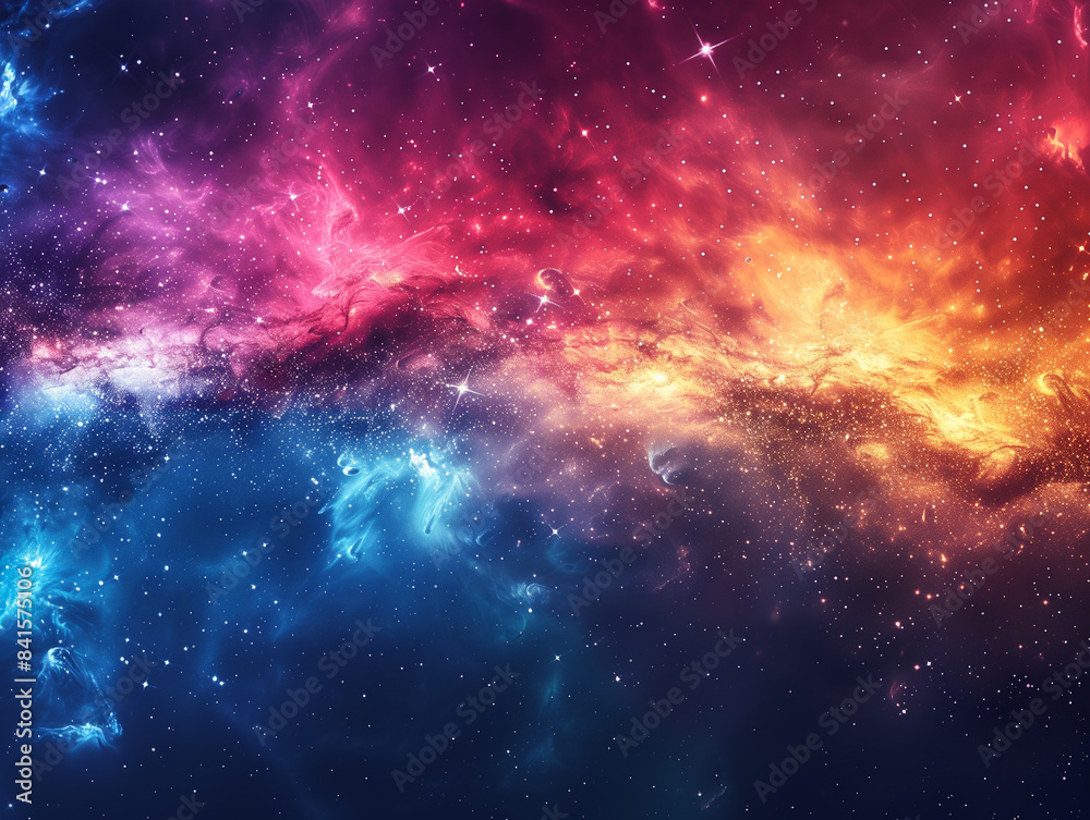 Deep space. High definition star field background . Starry outer space ...