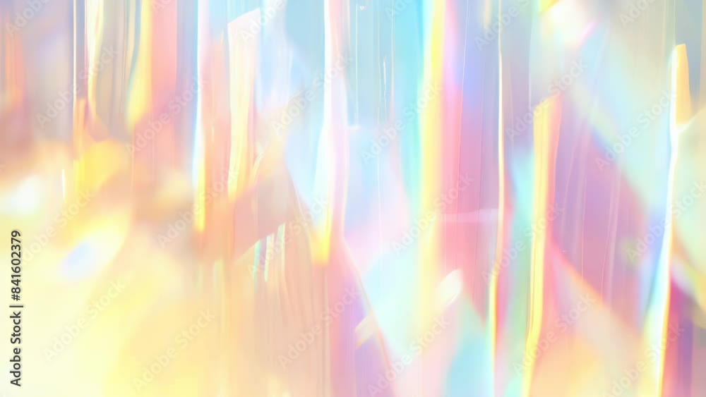 abstract prism light rainbow reflection background with vibrant ...
