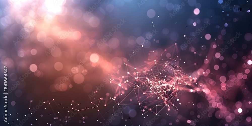 Cuttingedge technology powers AI neural networks cloud computing and futuristic data flow ...