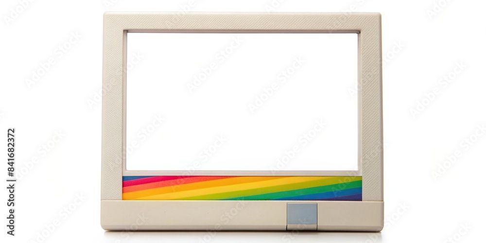 Instant polaroid photo frame isolated on white background, Polaroid ...