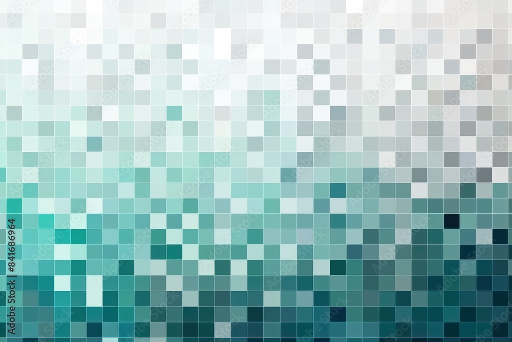 pixel pattern artwork light gray grid background digital graphics ...