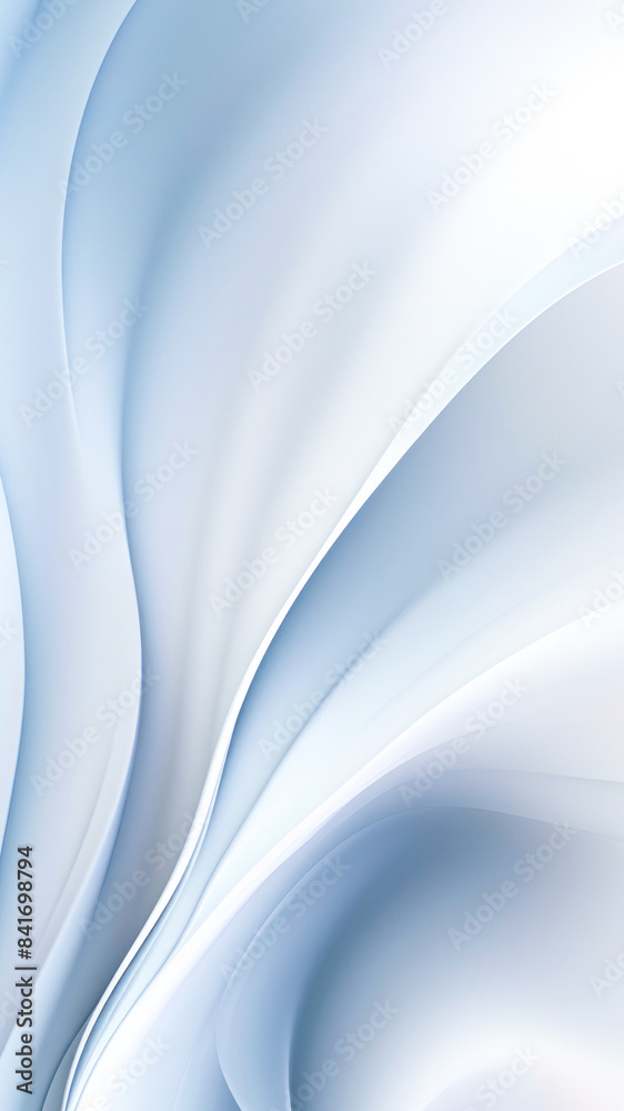 Abstract white and light gray wave modern soft luxury texture with ...
