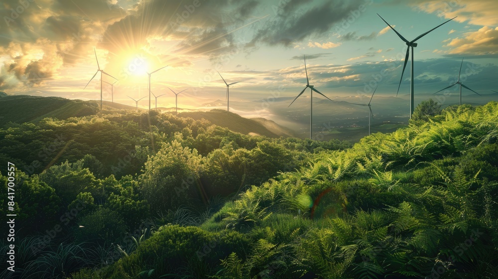 Source of renewable energy that originates from natural sources There ...