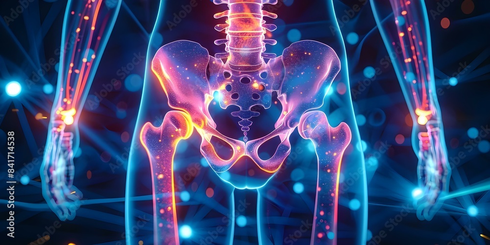Exploring Human Hip Joint Anatomy Through a Vivid Digital 3D Render ...