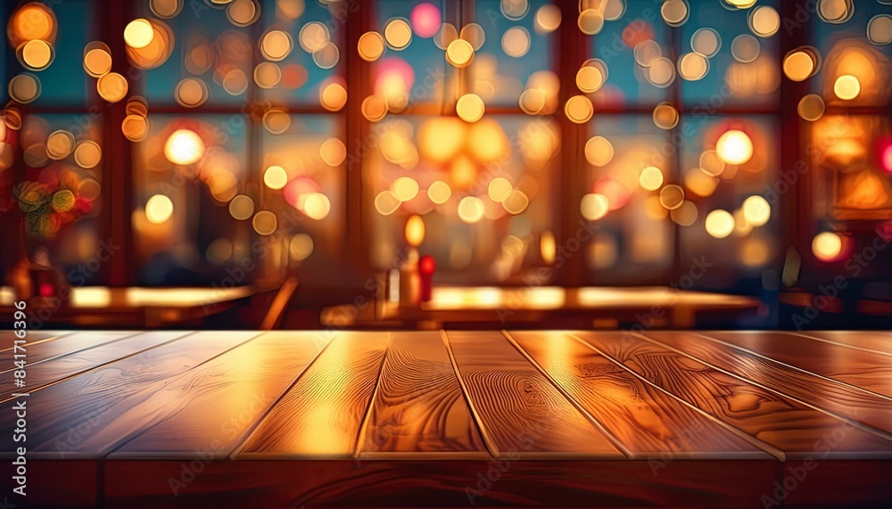 Defocused office background of a boardroom with rustic hardwood floors ...