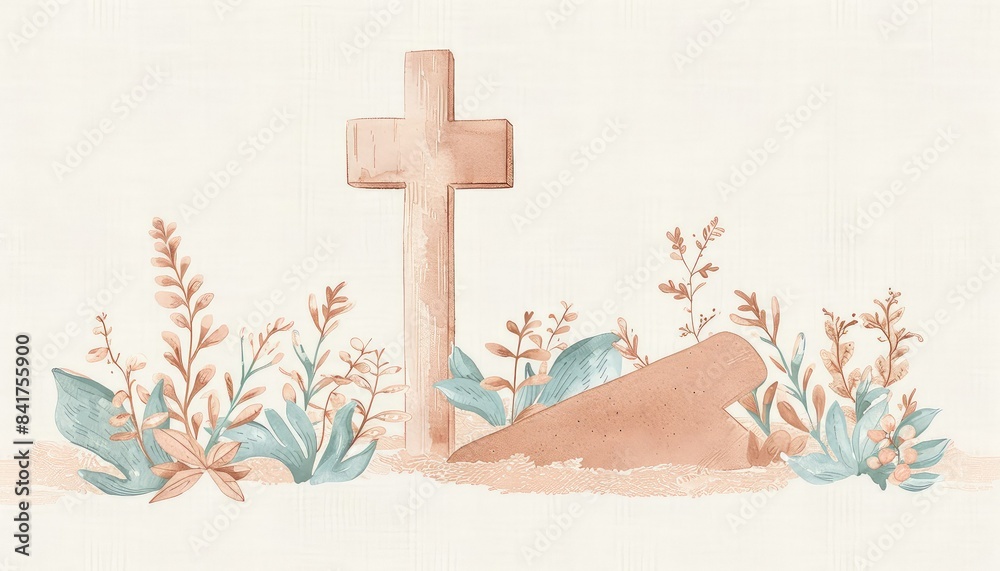 The cross is a symbol of Christianity. It is used to represent the ...