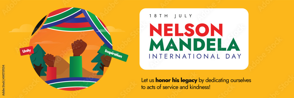 Nelson Mandela International Day. 18th July Nelson Mandela day ...