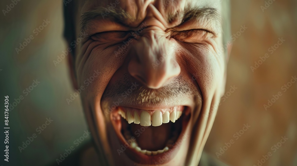 a mad person with mental illness in a confused state , he does not ...