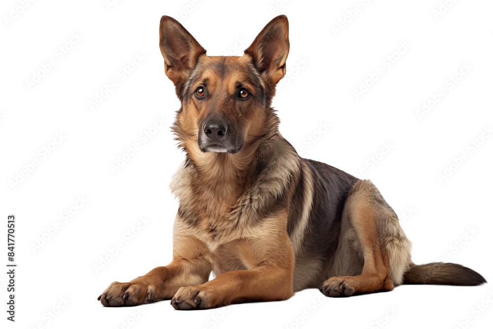 Adult dog isolated on transparent background png cutouts. Images for ...