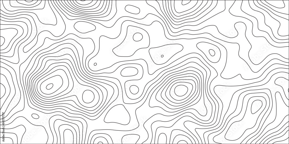 Topographic map background with geographic grid for hiking and mountain ...